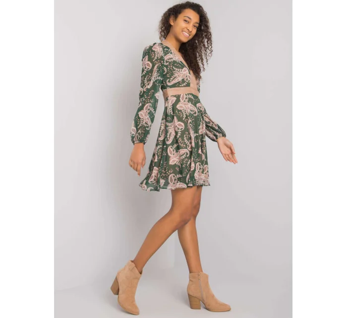 Dámské šaty LC SK 22K 3035.03P tmavě zelená - Pole Pole - Luxusní prádlo.cz