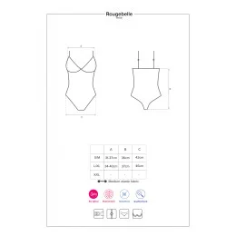 body teddy model 7897780 - Obsessive - Luxusní prádlo.cz