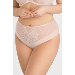 Dámské kalhotky K model 19921408 Just Beige M4XL - Gorsenia - Luxusní prádlo.cz