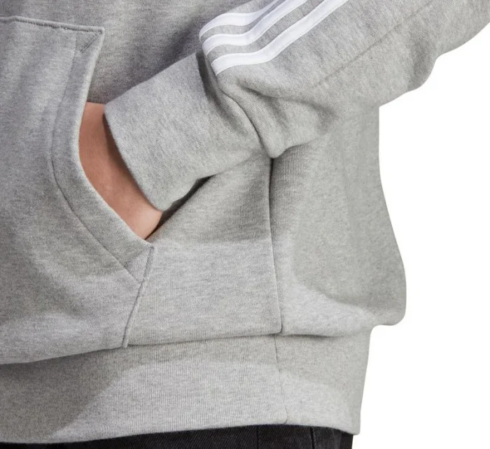 Mikina adidas Essentials French Terry 3-Stripes Hoodie M IC0437 ...